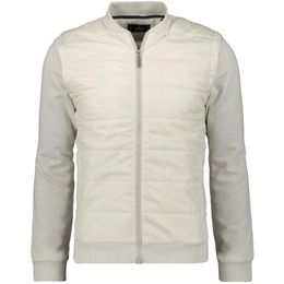 Ragman Sweatjacke Sand S4648 S4648 Baseball-Kragen