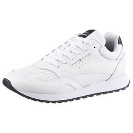 Tommy Hilfiger Sneaker »NEW RUNNER EVA LTH ESS«, Freizeitschuh, Halbschuh, Schnürer mit sportiver Lochung weiß 44 44 Sportlicher Schnürer mit...