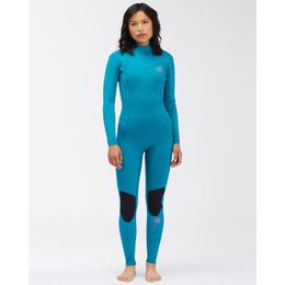 Billabong Neoprenanzug »3/2mm Synergy 2021« Blue Lagoon M (168-175cm)/54-63kg M (168-175cm)/54-63kg Voller Synergy-Neoprenanzug mit Reißverschluss...
