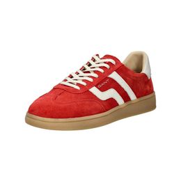 Gant Sneaker »Sneaker Veloursleder« Rot/Weiß 43 43 Verschluss: Schnürung