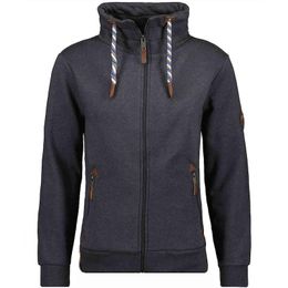 Ragman Herren Ragman Sweatjacke grau S4648