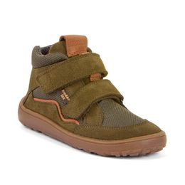 froddo Barfußschuh »BAREFOOT TEX AUTUMN« Klettschuh, Winterstiefel mit TEX-Membrane khakifarben 30 30 Barfußschuh für den Winter mit...
