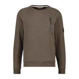 ALIFE & KICKIN Sweatshirt »Herren FabioAK A« stone XL XL Absolut souverän! FabioAK A der neue Sweatpullover von alife and kickin mit Brusttasche