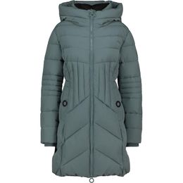 alife and kickin ALIFE & KICKIN Winterjacke &raquo;Damen PriscillaAK A&laquo; mit Kapuze Gef&uuml;tterter kurzer Mantel mit figurbetonter Passform und 2-Wege-Zip basalt S S Stil und...