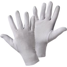 Leipold+Döhle Leipold+Döhle Baumwollhandschuhe TRIKOT, weiß gebleicht mit Schichtel, VE 24 Paar, 8