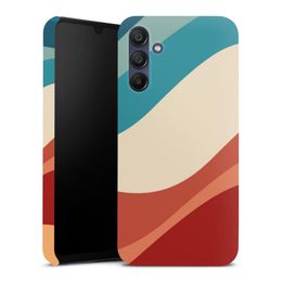 DeinDesign Galaxy A15 5G Handy Premium Case Smartphone Handyhülle Schutzhülle glänzend Wave Colour Ombre Premium Case