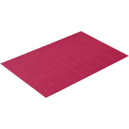 Badematte Bugatti "Pratos", rosa (flamingo), H:10mm, Baumwolle, Badematten