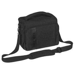 PEDEA Kameratasche "FASHION Gr. XL", schwarz, B/H/T: 17,5cm x 21cm x 26cm, Taschen, viel Stauraum, abnehmbarer Schultergurt