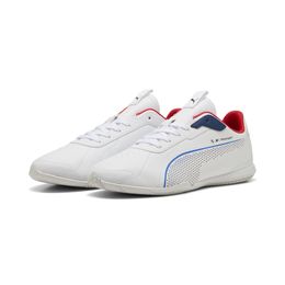 Sneaker Puma "BMW M Motorsport Neo Cat 3.0 Sneakers Erwachsene", Damen, Gr. 39, rot (wei&szlig; pop rot), Obermaterial: Synthetik, Textil; Futter: Textil; Innensohle: Textil; Laufsohle: Gummi, Schuhe Sneaker
