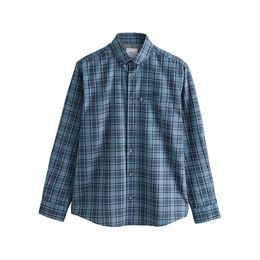 next Button Up Shirt male Blue size 3XL