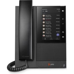 HP Poly CCX 505 BMP MS PoE-e, Telefon, Schwarz
