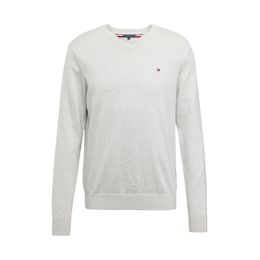 Tommy Hilfiger Pullover 'ESSENTIAL' Herren Gr&ouml;&szlig;e XL grau