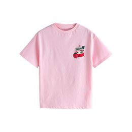 next T-Shirt M&auml;dchen Gr&ouml;&szlig;e 110 mischfarben / pink