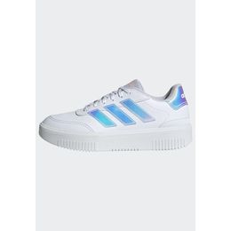 adidas Sportswear Sneaker Damen Größe 40.5 azur / himmelblau / flieder / weiß