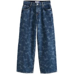 next Jeans Damen Gr&ouml;&szlig;e 27/28 hellblau / dunkelblau