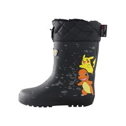 next Gummistiefel 'Pokemon' Jungen Gr&ouml;&szlig;e 24 gelb / orange / schwarz
