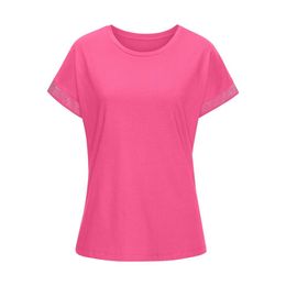 Lascana T-Shirt Damen Gr&ouml;&szlig;e M pink