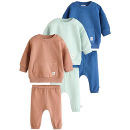 next Set Jungen Gr&ouml;&szlig;e 56 beige / blau / pastellgr&uuml;n