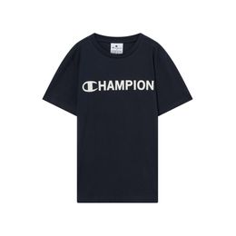 Champion Authentic Athletic Apparel T-Shirt Jungen Gr&ouml;&szlig;e 116 navy / wei&szlig;
