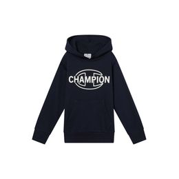 Champion Sweatshirt boy size 128 marine blue / White
