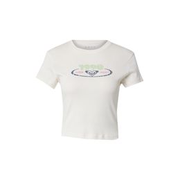 ROXY Shirt 'Beach Love' female size XL marine blue / Light green / Light pink / Off white
