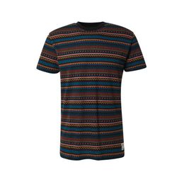 Iriedaily T-Shirt 'Chop Chop' Herren Gr&ouml;&szlig;e XS blau / orange / schwarz