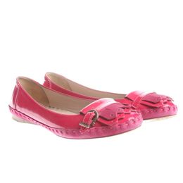Salvatore Ferragamo Halbschuhe Damen Größe 36.5 Second Hand himbeer