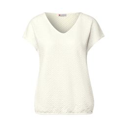 Street One Shirt Damen Gr&ouml;&szlig;e M offwhite