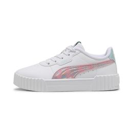 Puma Sneaker 'Carina 3.0 Space Belle' Mädchen Größe 31.5 mint / flieder / rosa / weiß
