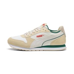 Puma Sneaker 'St Miler' Herren Gr&ouml;&szlig;e 48 beige / smaragd / wei&szlig;