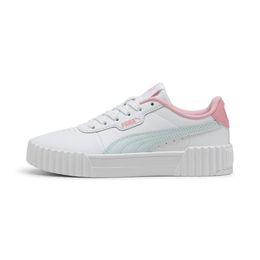 Puma Sneaker 'Carina 3.0' Jungen Gr&ouml;&szlig;e 38.5 rosa / wei&szlig;