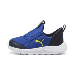 Puma Slip On 'Fun Racer 2' Jungen Gr&ouml;&szlig;e 20 dunkelblau / gelb / schwarz