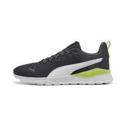 Puma Sneaker 'Anzarun Lite' Herren Gr&ouml;&szlig;e 43 dunkelgrau / apfel / wei&szlig;