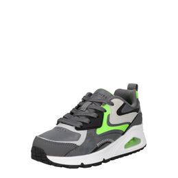 Skechers Sneaker 'Uno Gen1' Jungen Gr&ouml;&szlig;e 35 grau / hellgrau / limette