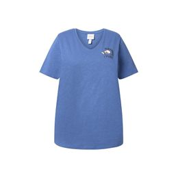 Ulla Popken Shirt female Blue size 50-52