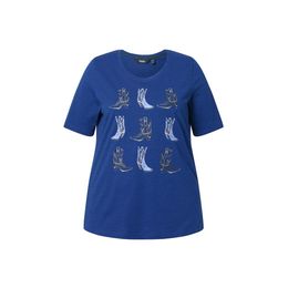 Ulla Popken Shirt female Blue size 42-44