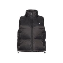Calvin Klein Jeans Weste 'ESSENTIAL' Damen Gr&ouml;&szlig;e XS schwarz