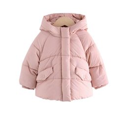 next Winter Jacket girl Pink size 9-12 mths