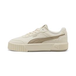 Puma Sneaker 'Carina Mia' Damen Gr&ouml;&szlig;e 38 hellbeige / dunkelbeige