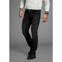 Dehnbund-Jeans Arizona "Paul", Herren, Gr. 50, N + U Gr, schwarz (schwarz used), Obermaterial: 81% Baumwolle, 17% Polyester, 2% Elasthan, Basic, bequem lang, Jeans, elastischer Dehnbund, Comfort-Fit, gerader Beinschnitt, Topseller