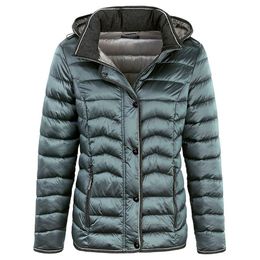 Peter Hahn - W&auml;rmende Steppjacke, gr&uuml;n, Gr. 44 / L