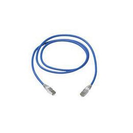 HellermannTyton Patchkabel, RJ45-Steckverbinder - RJ45-Steckverbinder, Cat 6a, S/FTP, 2m, Blau - 2615363