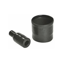 HellermannTyton W&auml;rmeschrumpfende Aufteilkappe, Flaschenform, 16.5mm, Polyolefin, Schwarz - 8290153