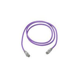 HellermannTyton Patchkabel, RJ45-Steckverbinder - RJ45-Steckverbinder, Cat 6, U/UTP, 60m, Violett - 2615428