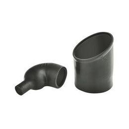 HellermannTyton W&auml;rmeschrumpfende Aufteilkappe, rechtwinklig, 16.5mm, Fluid Resistant Elastomer, Schwarz - 8290236