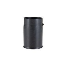 HellermannTyton W&auml;rmeschrumpfende Aufteilkappe, Flaschenform f&uuml;r Stecker, 43mm, Polyolefin, Schwarz - 420823