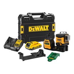 Dewalt 3x360 Multilinien Laser Gruen 18V (DCE089D1G18-QW)