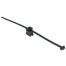 HellermannTyton Kabelbinderhalter 1.2mm Schwarz Polyamid 6.6 Packung &agrave; 25 St&uuml;ck - 521184