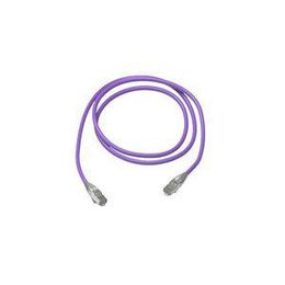 HellermannTyton Patchkabel, RJ45-Steckverbinder - RJ45-Steckverbinder, Cat 6a, S/FTP, 40m, Violett - 2615348