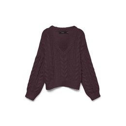 V&eacute;ro Moda Vero Moda Pullover 'DREAM' Damen Gr&ouml;&szlig;e XXL dunkelbraun